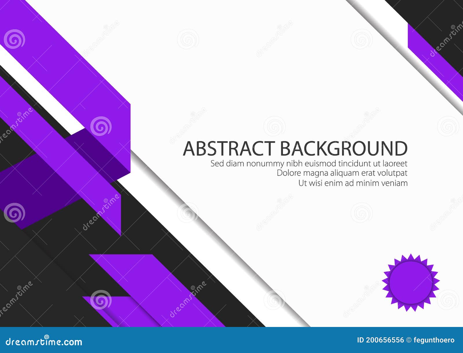 White Background with Purple Color Line Solid Shape. Modern Design ...