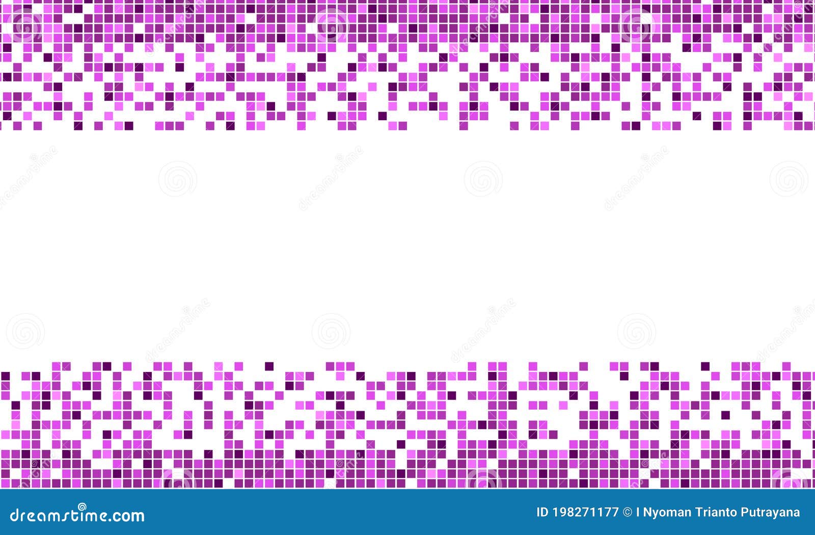White Background with Purple Square Pattern Mosaic Stock Vector ...
