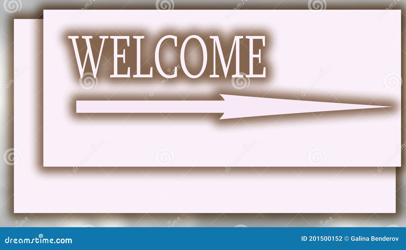 White Background with Shaded Rectangles with an Arrow and the Text ...