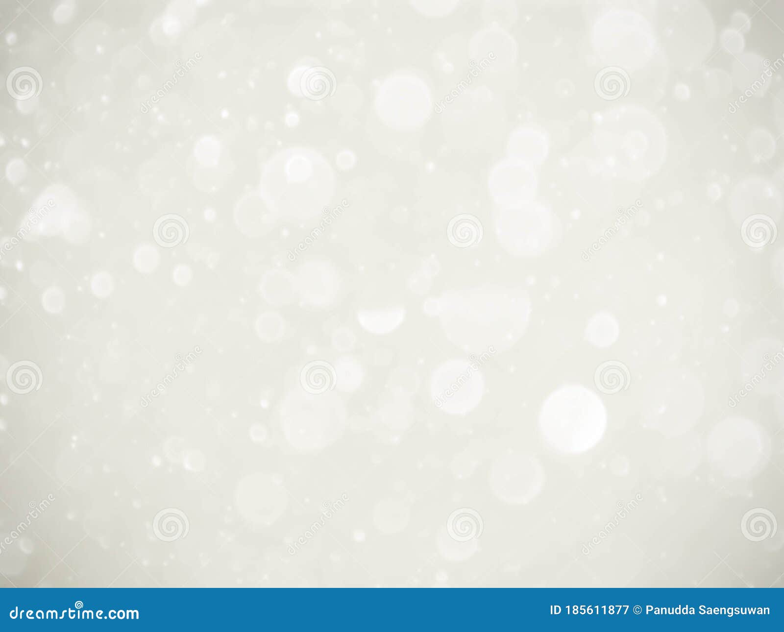White Background with Soft Bokeh Lights Stock Illustration ...