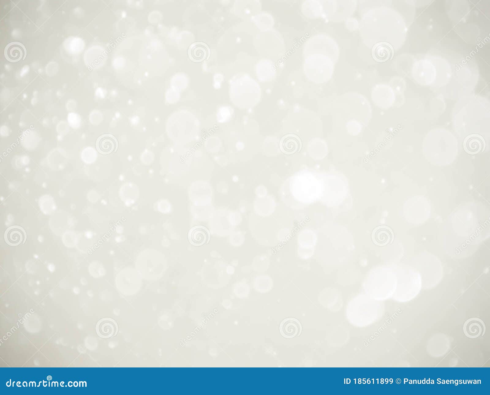 White Background with Soft Bokeh Lights Stock Illustration ...