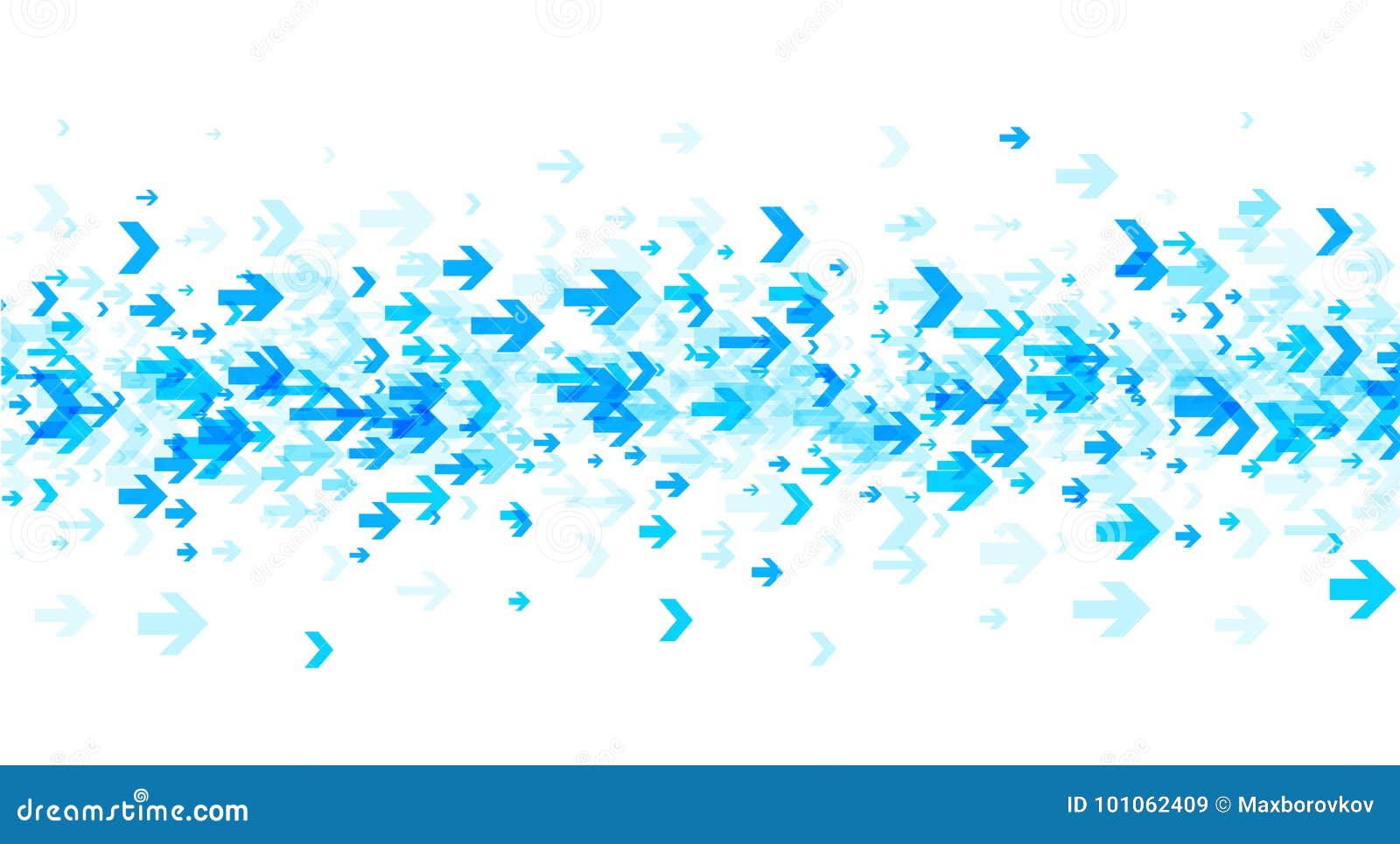 White Background with Blue Arrows. Stock Vector - Illustration of ...