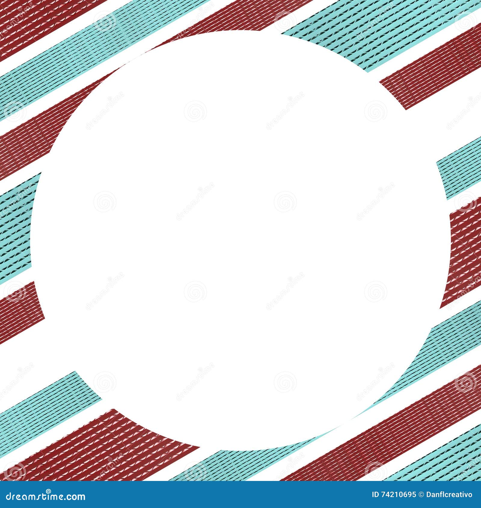 White Background with Stripes Borders Stock Illustration - Illustration ...