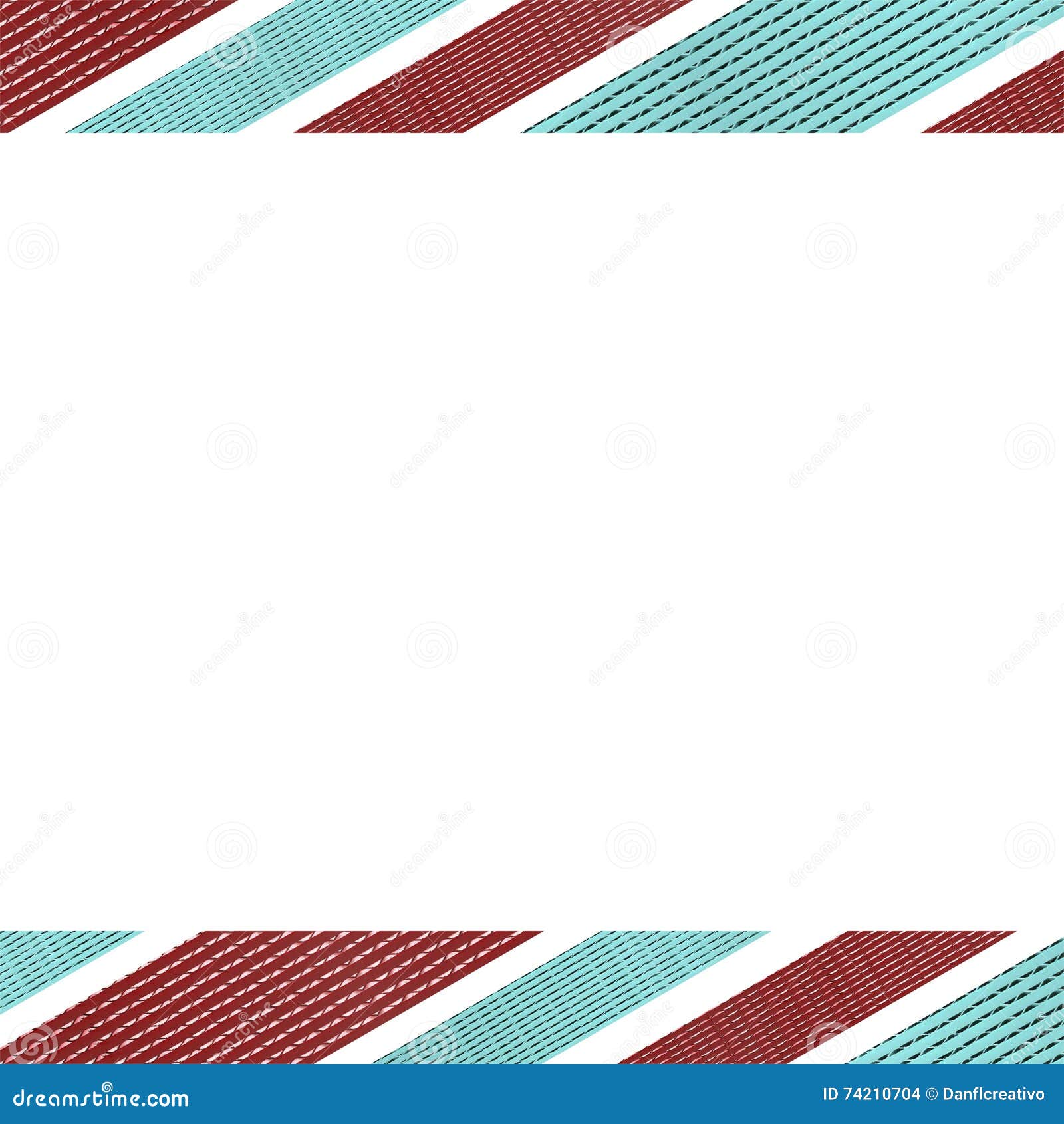 White Background with Stripes Borders Stock Illustration - Illustration ...