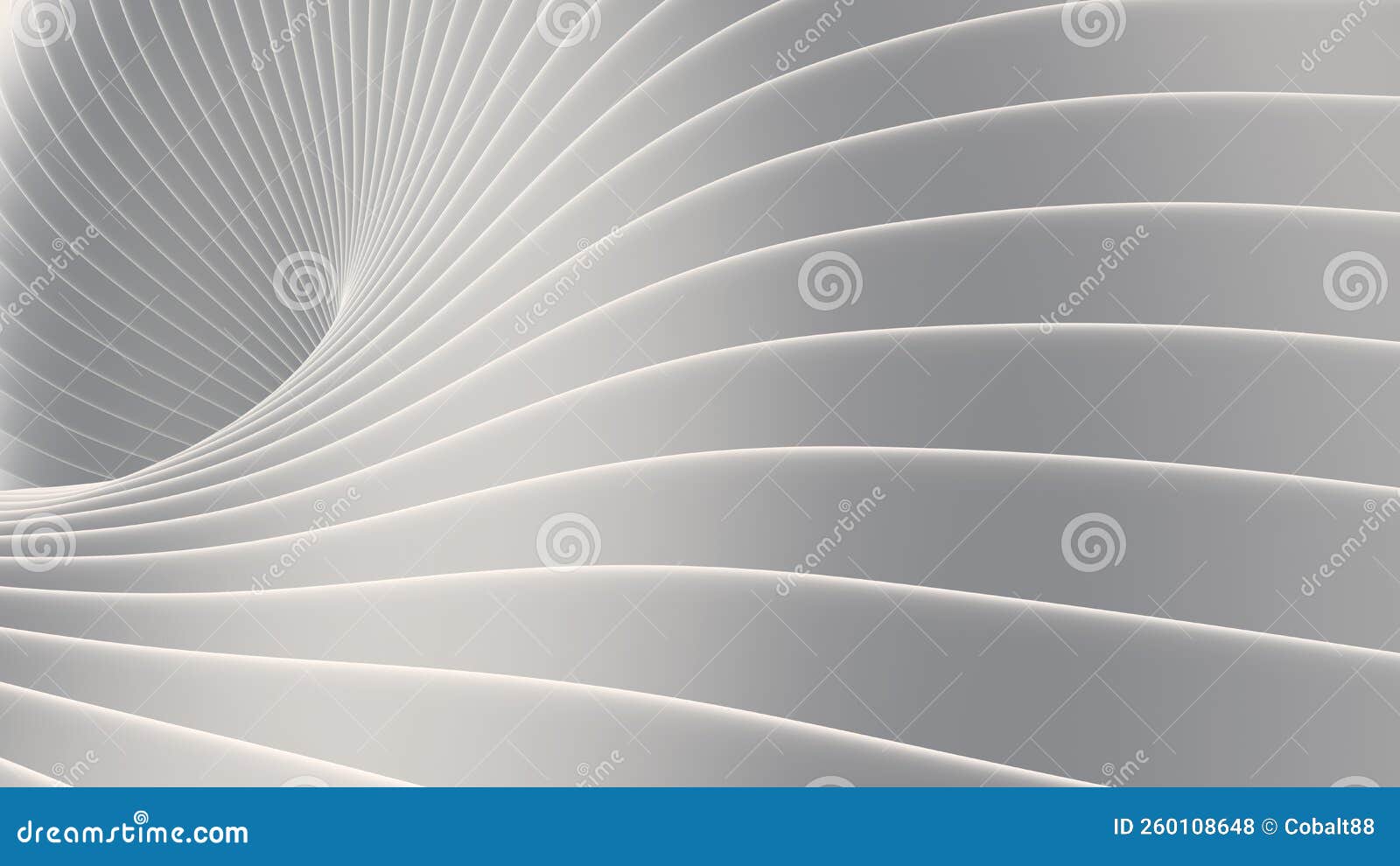 White Background Stripes 3D Wavy Pattern, Elegant Abstract Striped ...