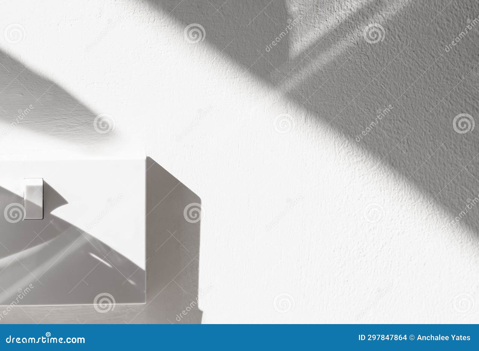 White Background,Studio Kitchen with Electrical Power Socket on Wall ...