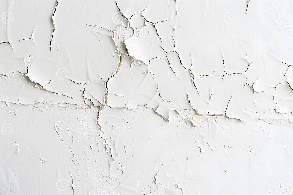 Elegant White Peeling Paint Wall Texture Stock Illustration - Illustration of peeling ...