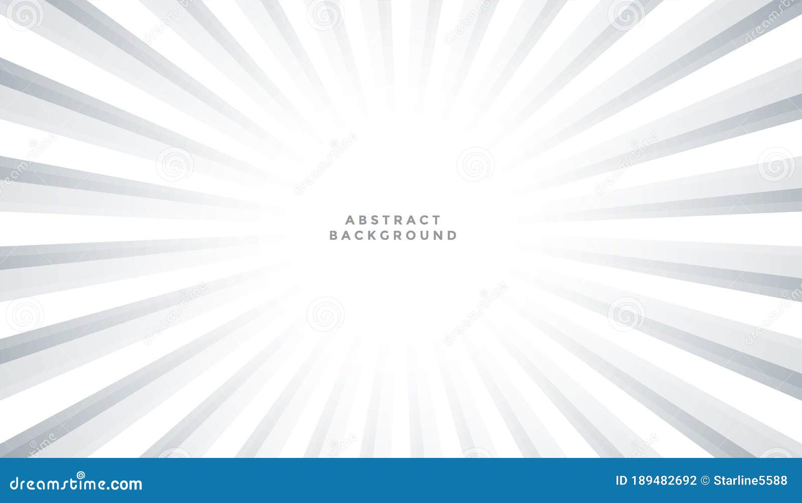 White Background with Sun Rays Burst Design Stock Vector - Illustration ...