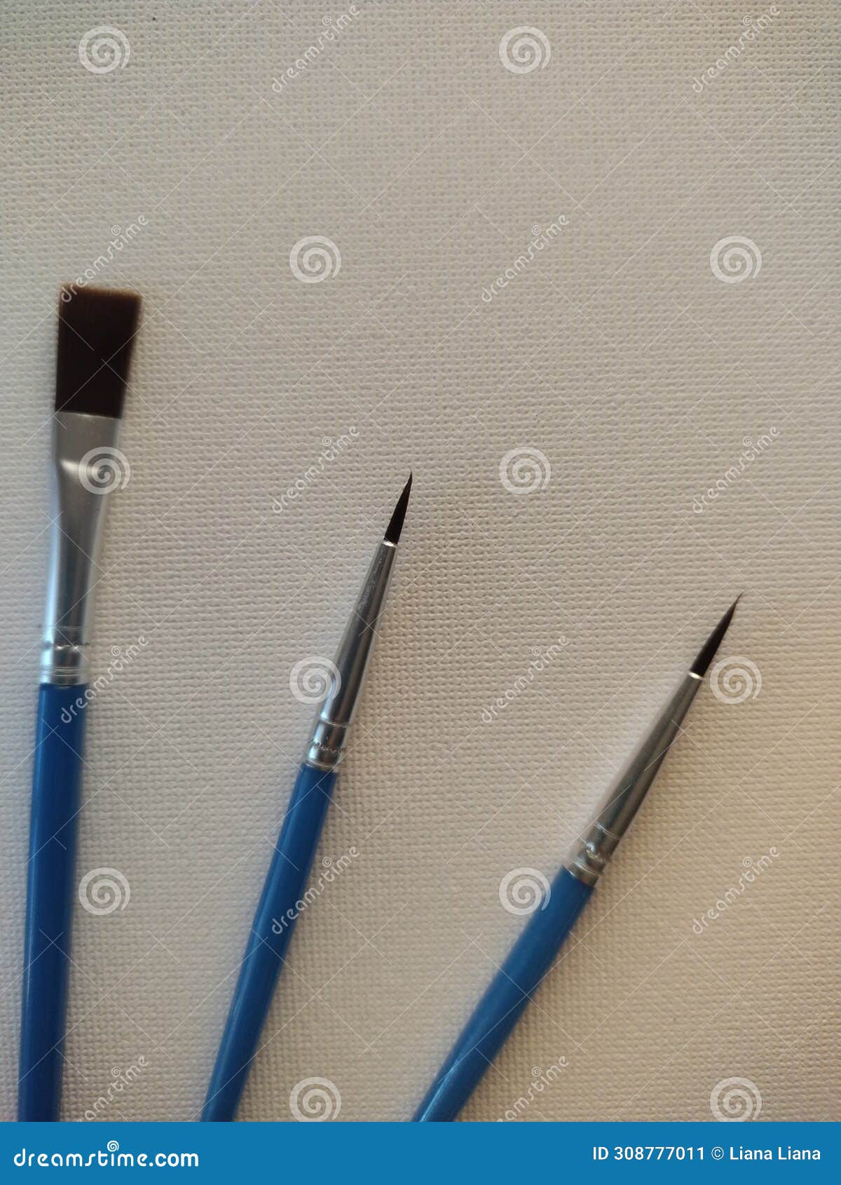 White Background Texture Canvas Artist Tools Push Drawing Stock Image ...