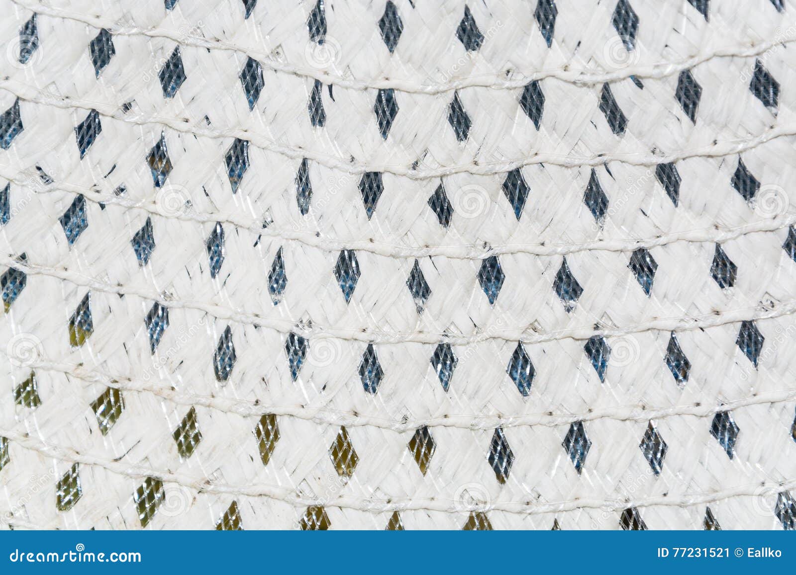 White Background, Texture Made of Braided Nylon Threads Stock Image ...