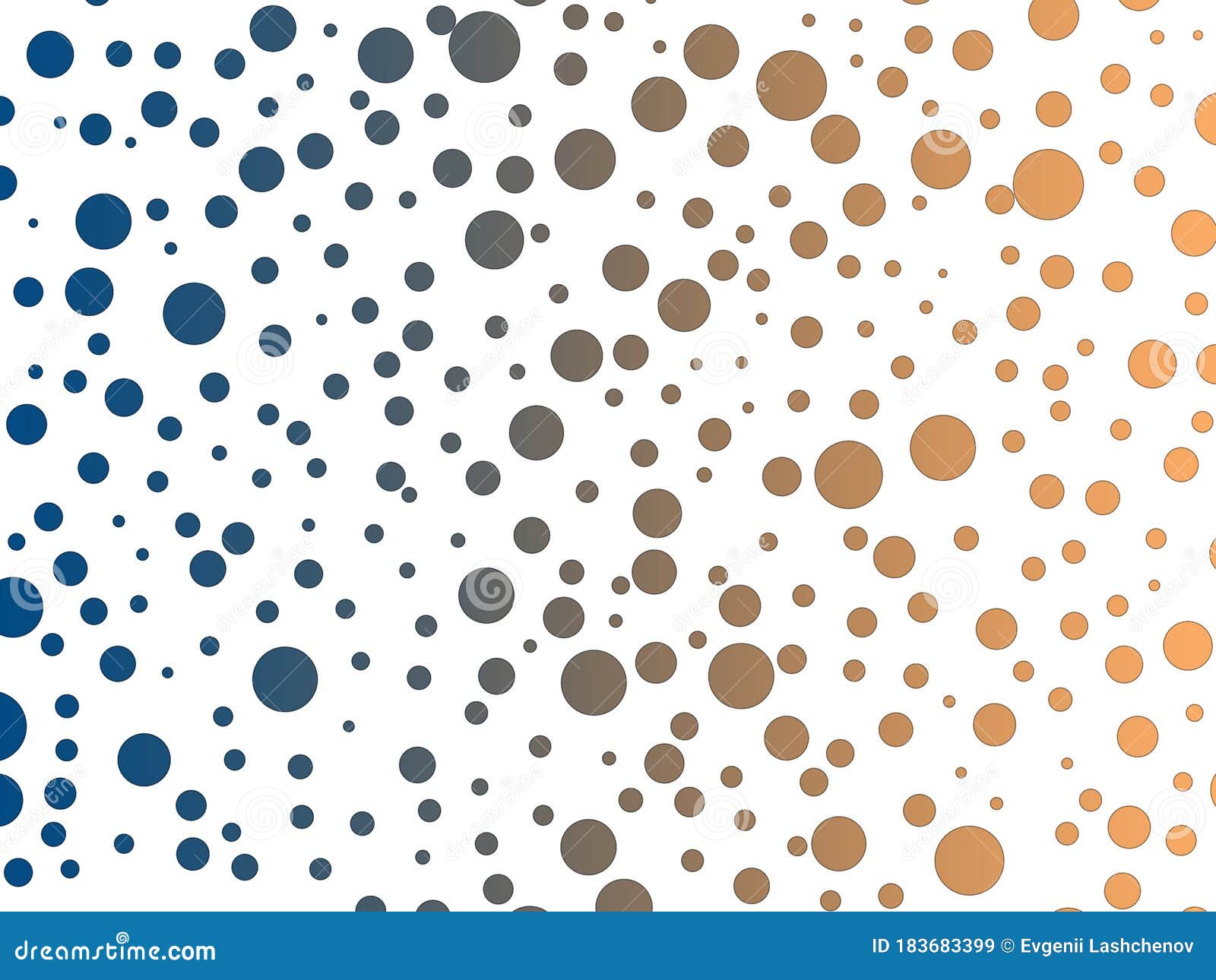 White Background Texture with Round Gradient Spots of Different Sizes ...