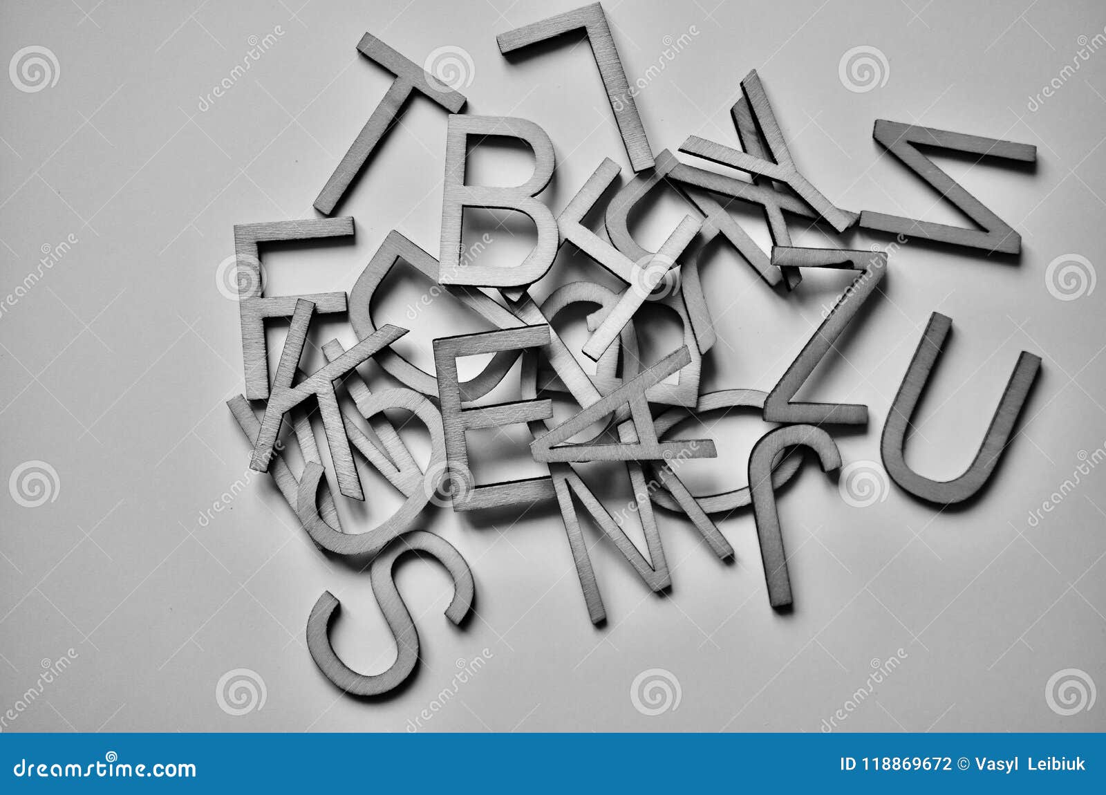 White Background Textured Colored Letters Stock Photo - Image of ...