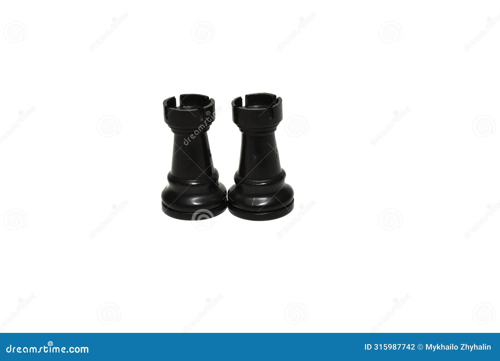 Chess Pieces, Round, Black. Stock Photo - Image of chess, piece: 315987742
