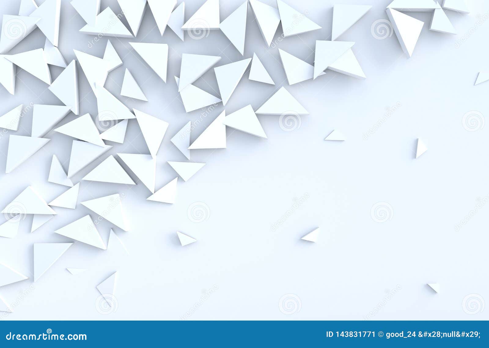 White Background Triangles Pattern on Wall Stock Illustration ...