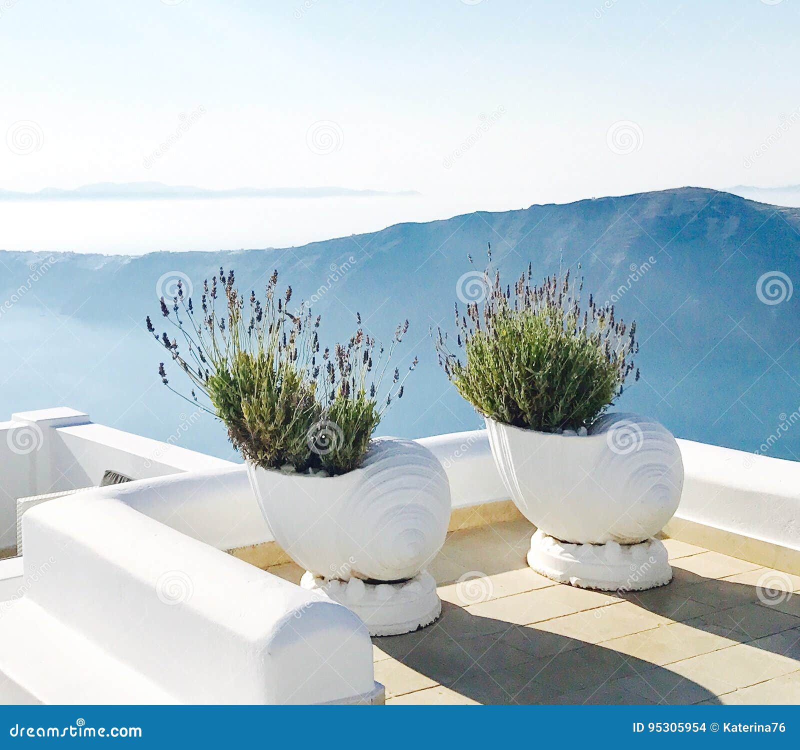 White balcony with a view stock photo. Image of balcony - 95305954