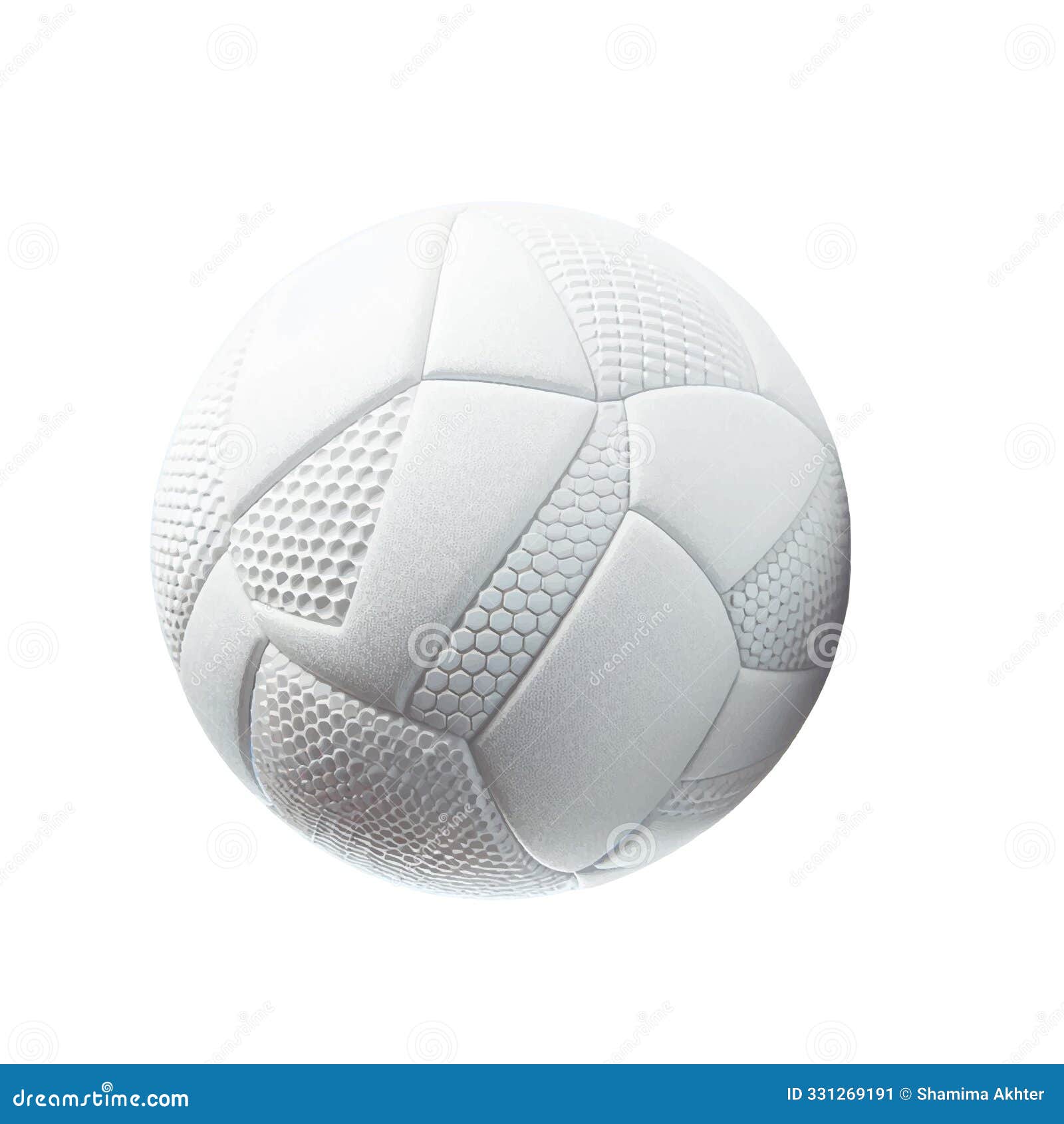 White ball vector stock illustration. Illustration of tackle - 331269191