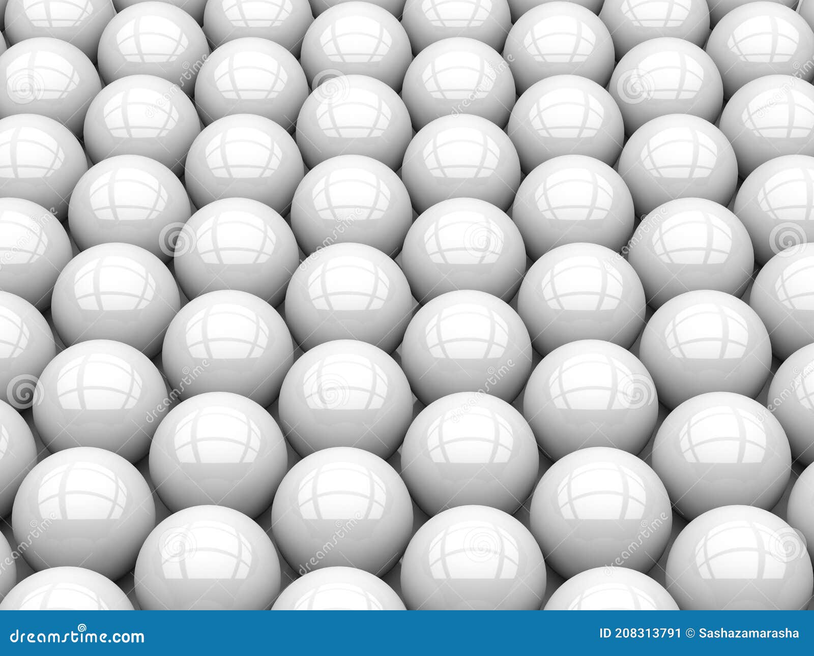 White Balls Decorative Abstract Background Stock Illustration ...