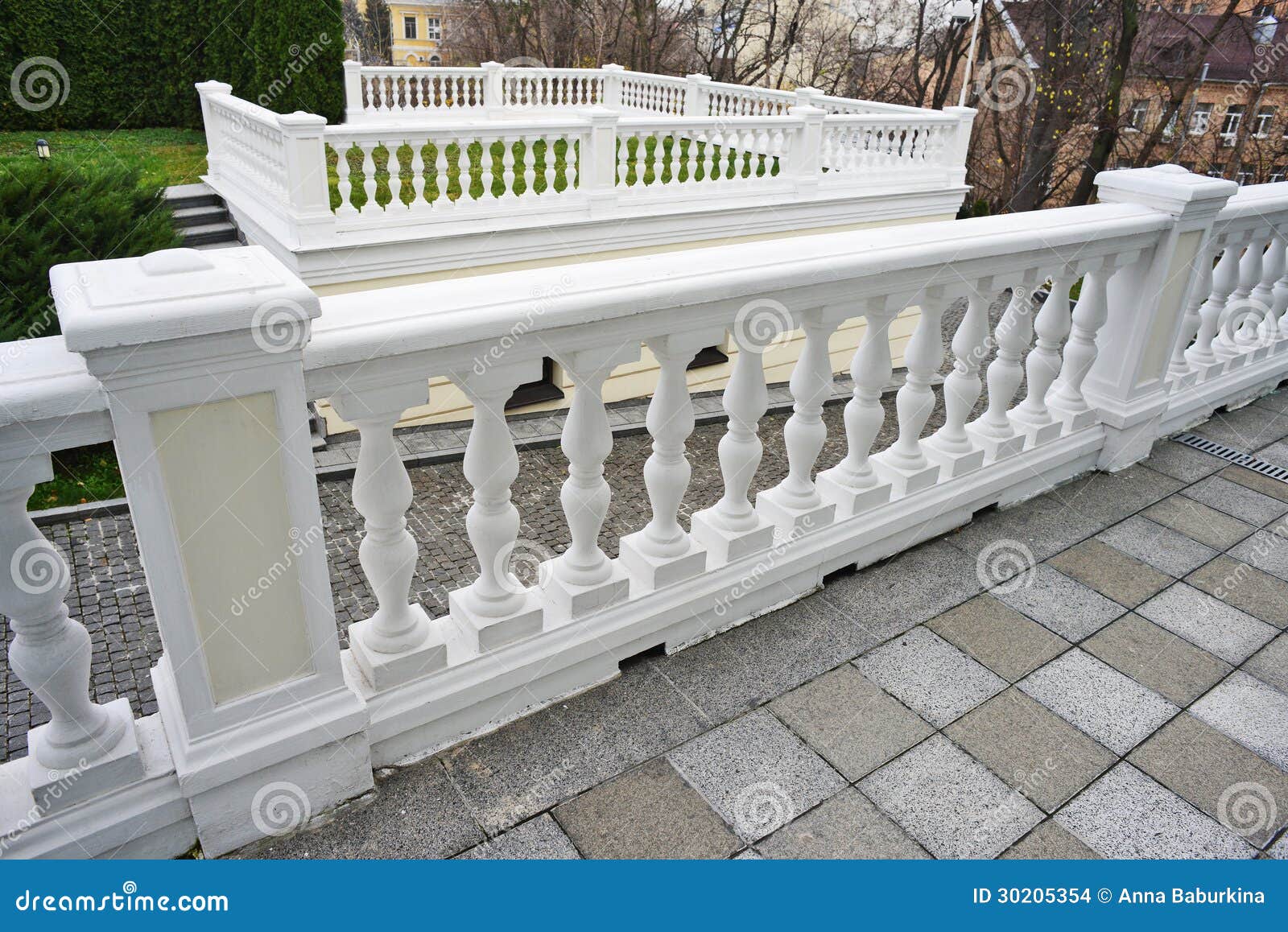 Balustrade With Pillar Royalty-Free Stock Image | CartoonDealer.com ...