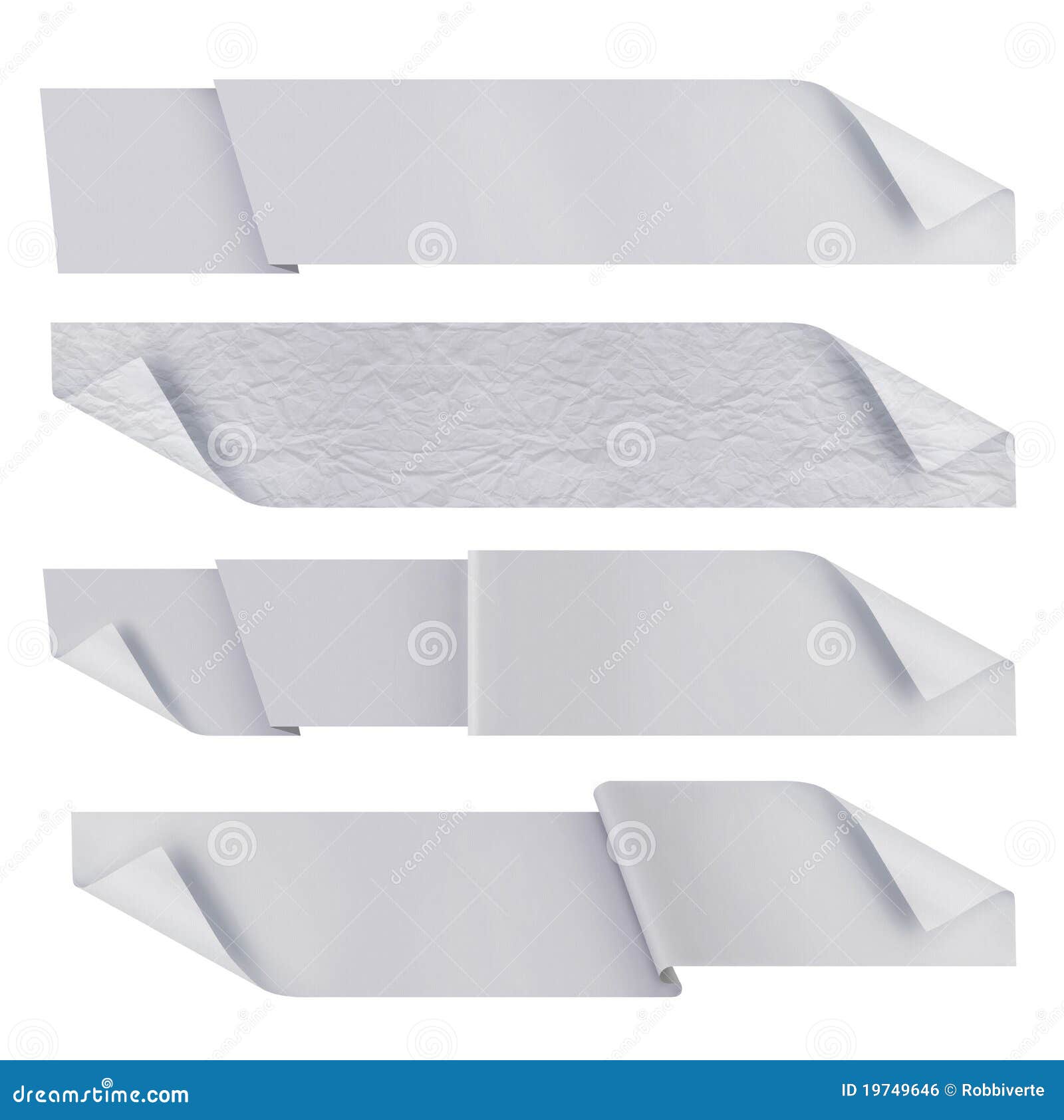 White banner stock illustration. Illustration of place - 19749646