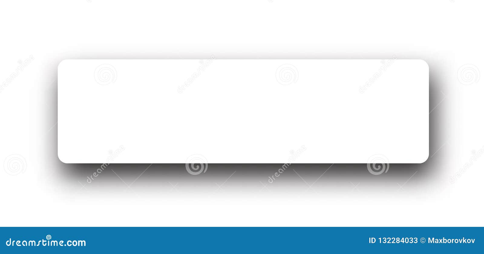 Rectangular Poster, Banner, Sticker With Pink Ribbon And Text Breast ...