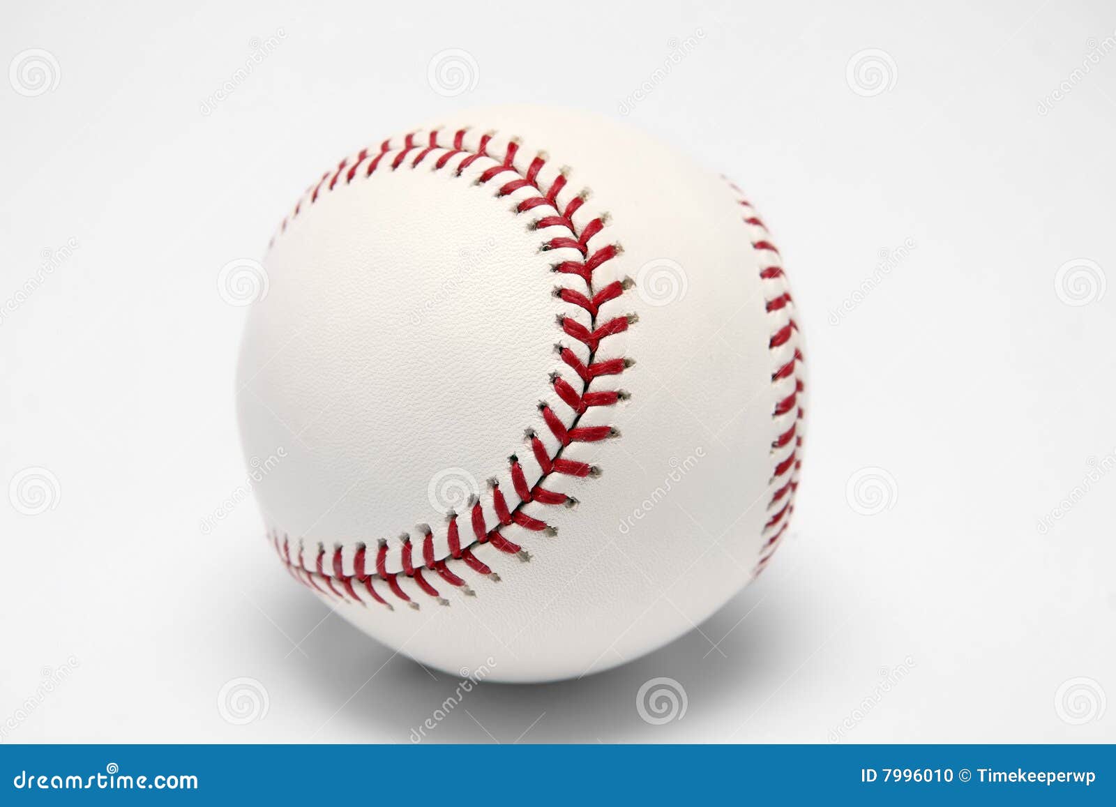White Baseball Ball on a White Background Stock Photo - Image of ...