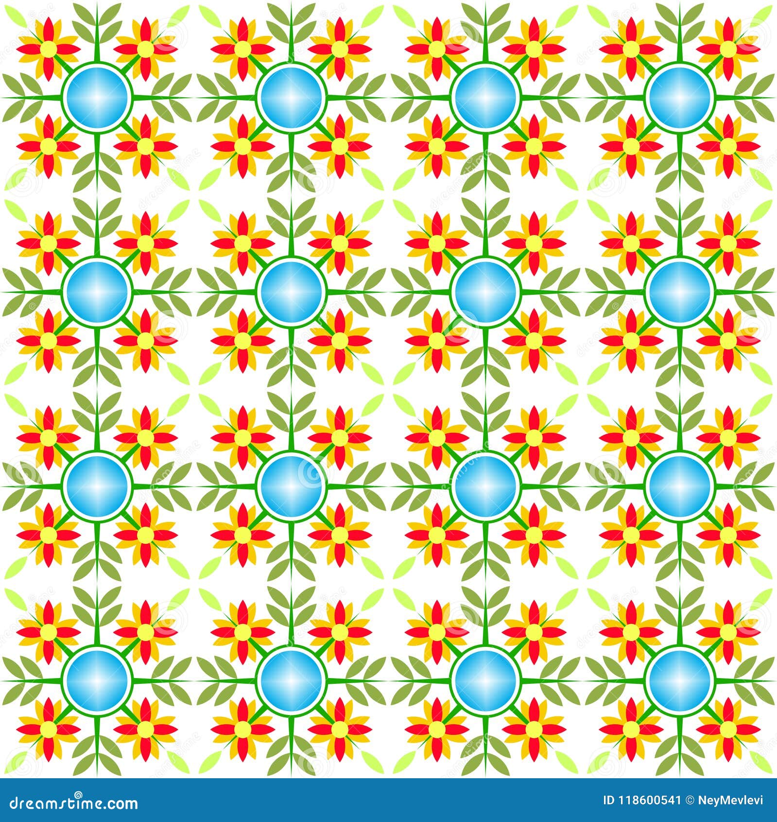 White Basic Pattern with Ecosystem Illustrations on Earth Stock Vector ...