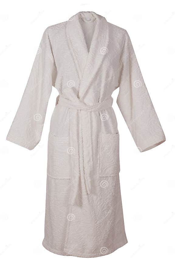 White bathrobe stock image. Image of bathrobe, body, healthy - 40711519