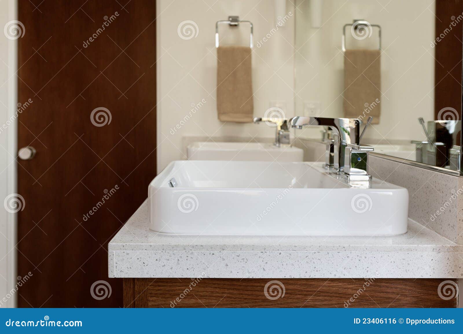 White bathroom sink stock photo. Image of metal, basin - 23406116