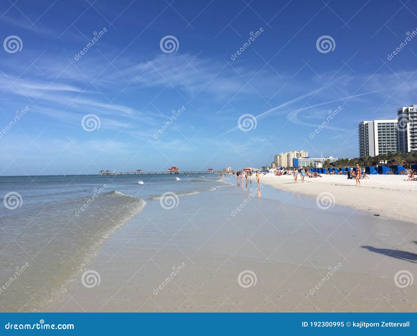 White beach editorial image. Image of beach, white, florida - 192300995