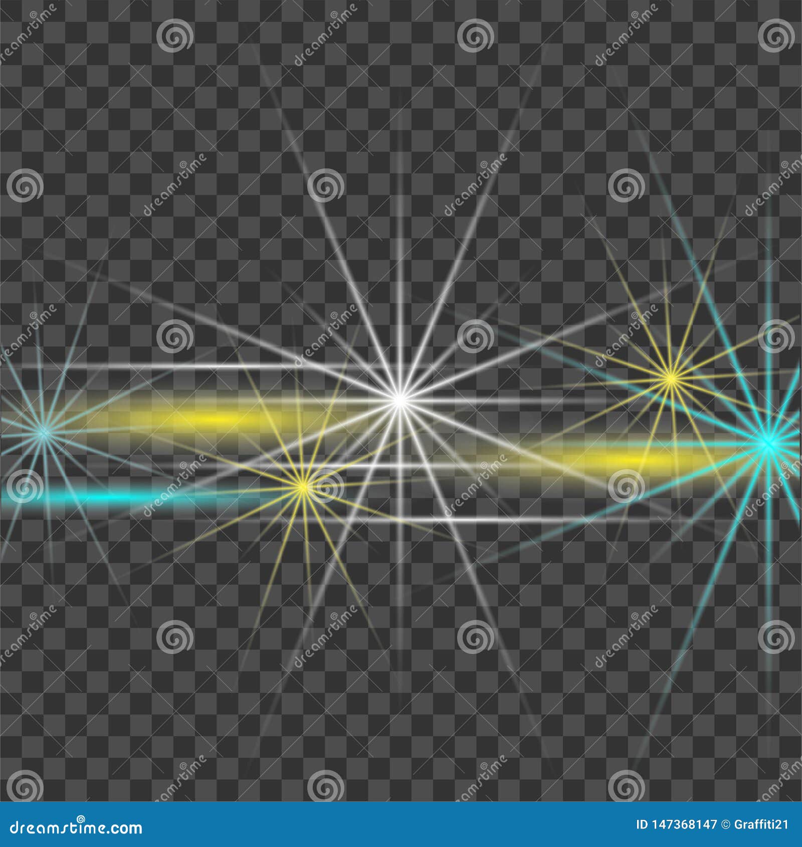 White Beautiful Light Explodes with a Transparent Explosion. Vector ...