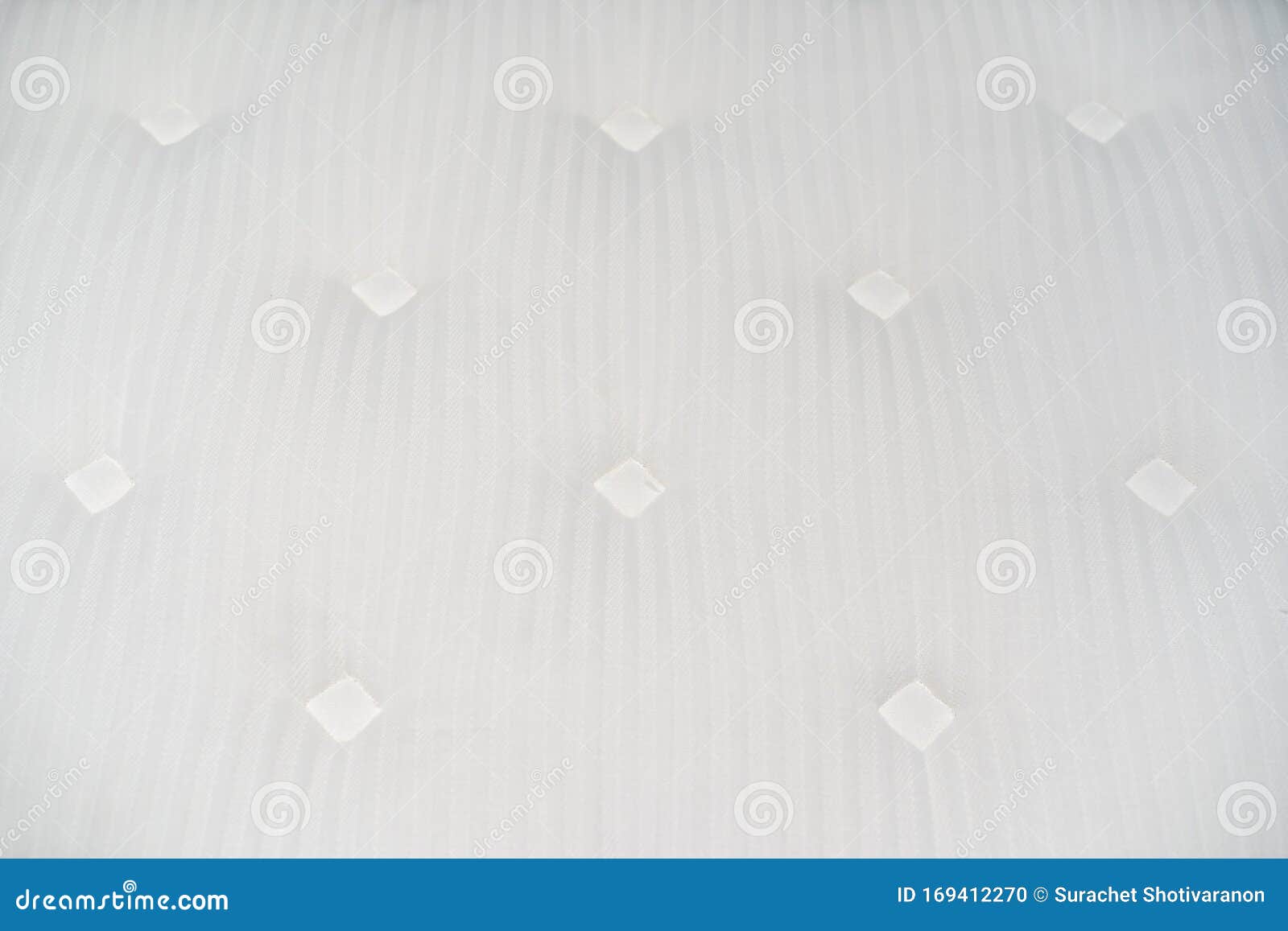 White Bed Surface with Square and Line Texture for Background Stock ...