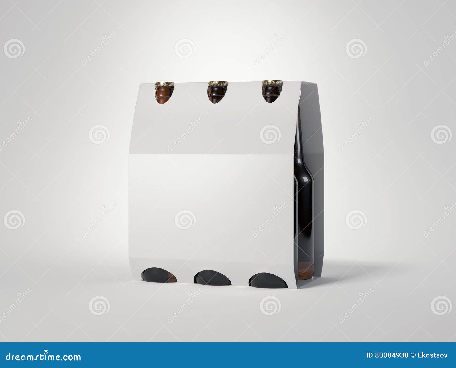 White Beer Labels Or Badges Set - Logos For Design Vector Illustration ...