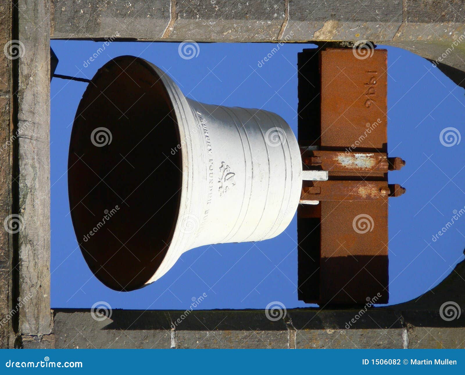 White Bell stock photo. Image of steeple, chime, buildings - 1506082