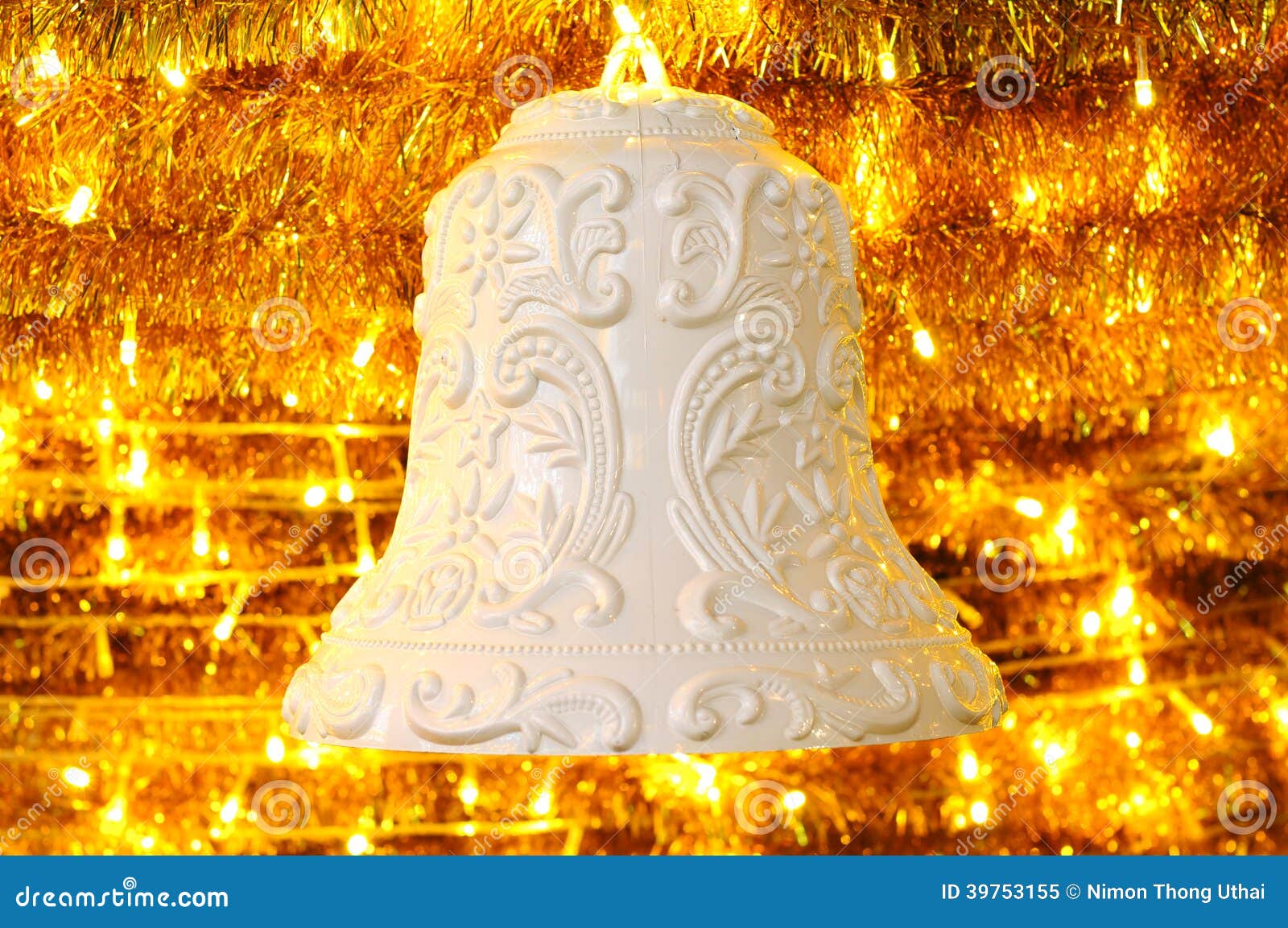 The White Bell for Background Stock Image - Image of multi, season ...