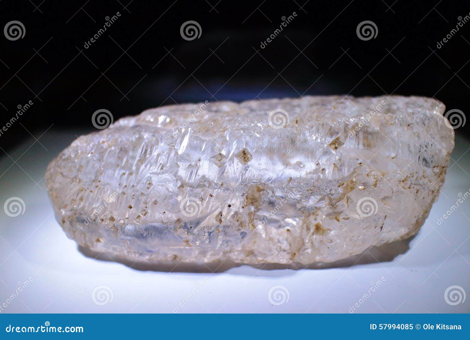 White beryl or goshenite stock image. Image of white - 57994085