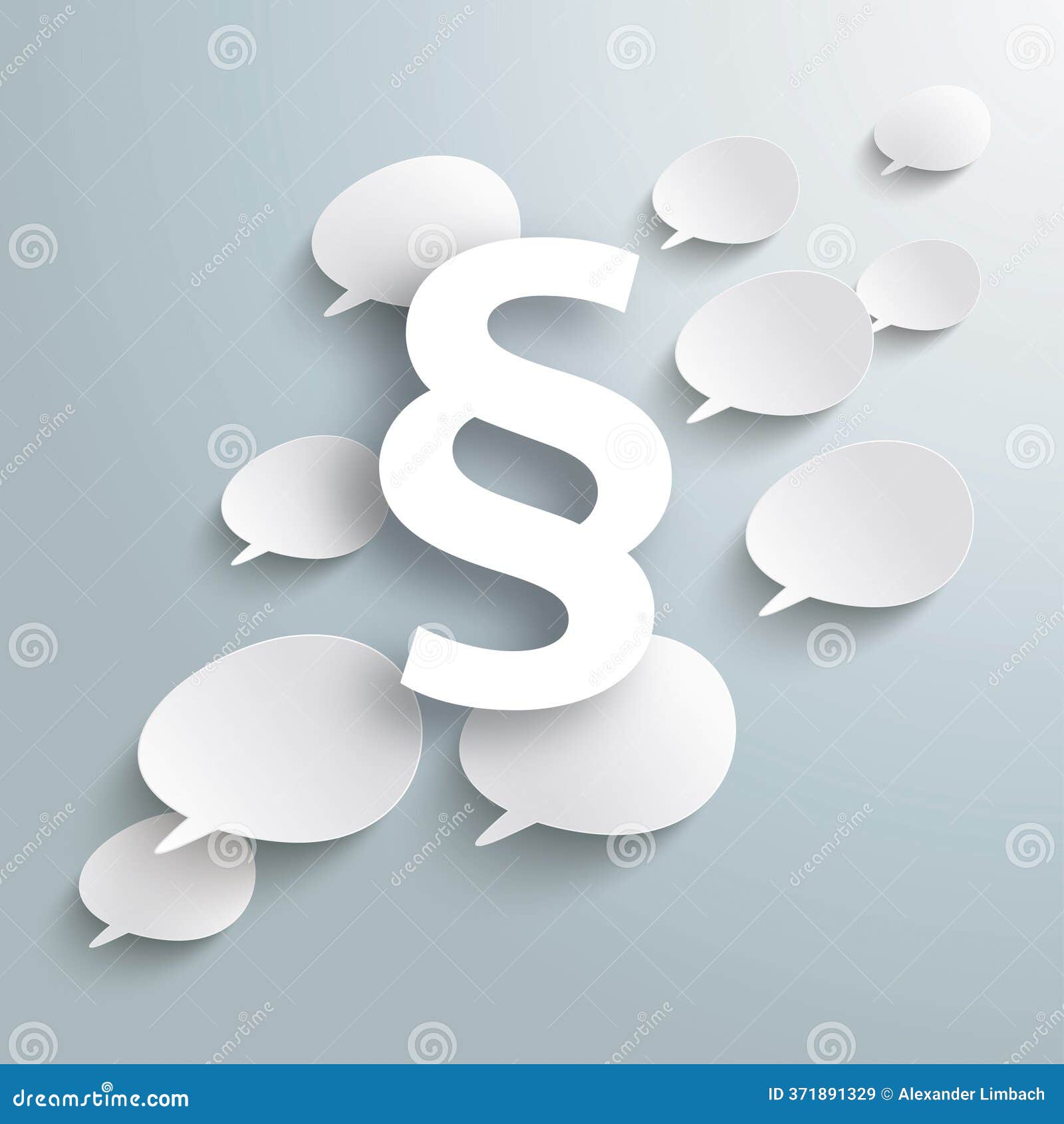 Bevel Speech Bubbles Refutation Header Infographic Vector Illustration ...