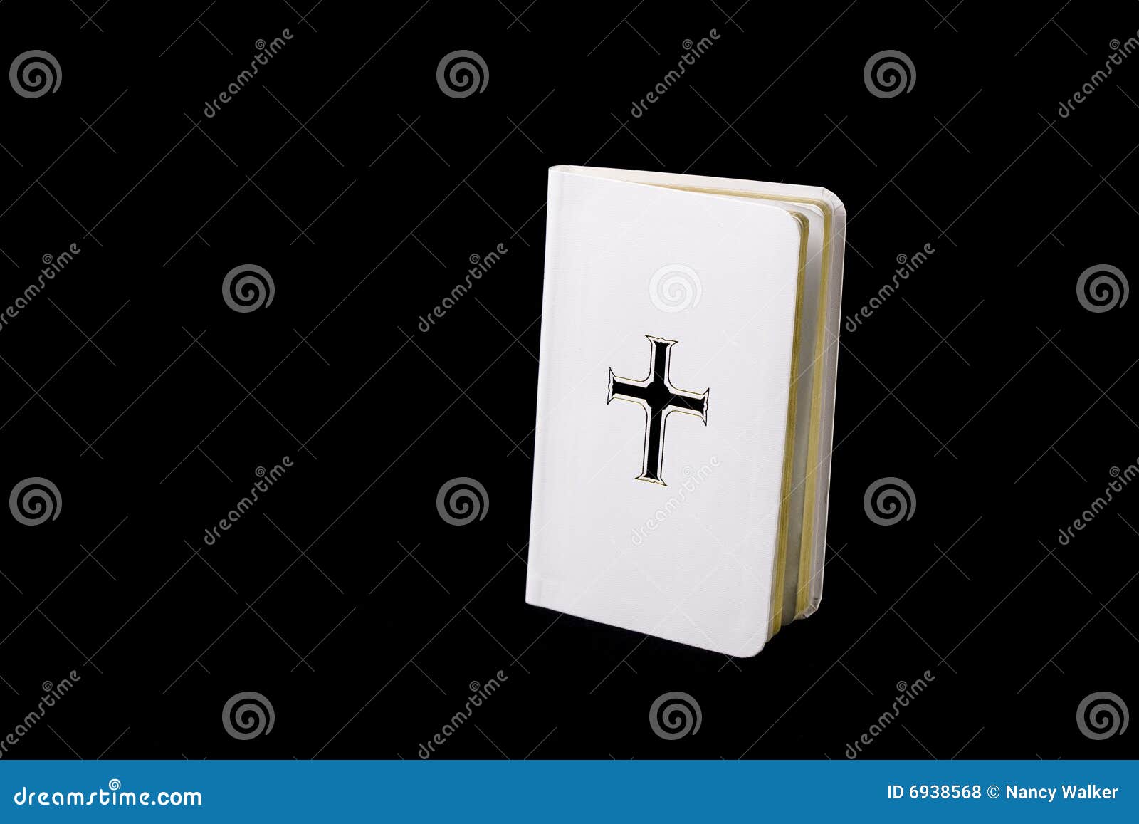 White Bible On Black Royalty-Free Stock Photography | CartoonDealer.com ...