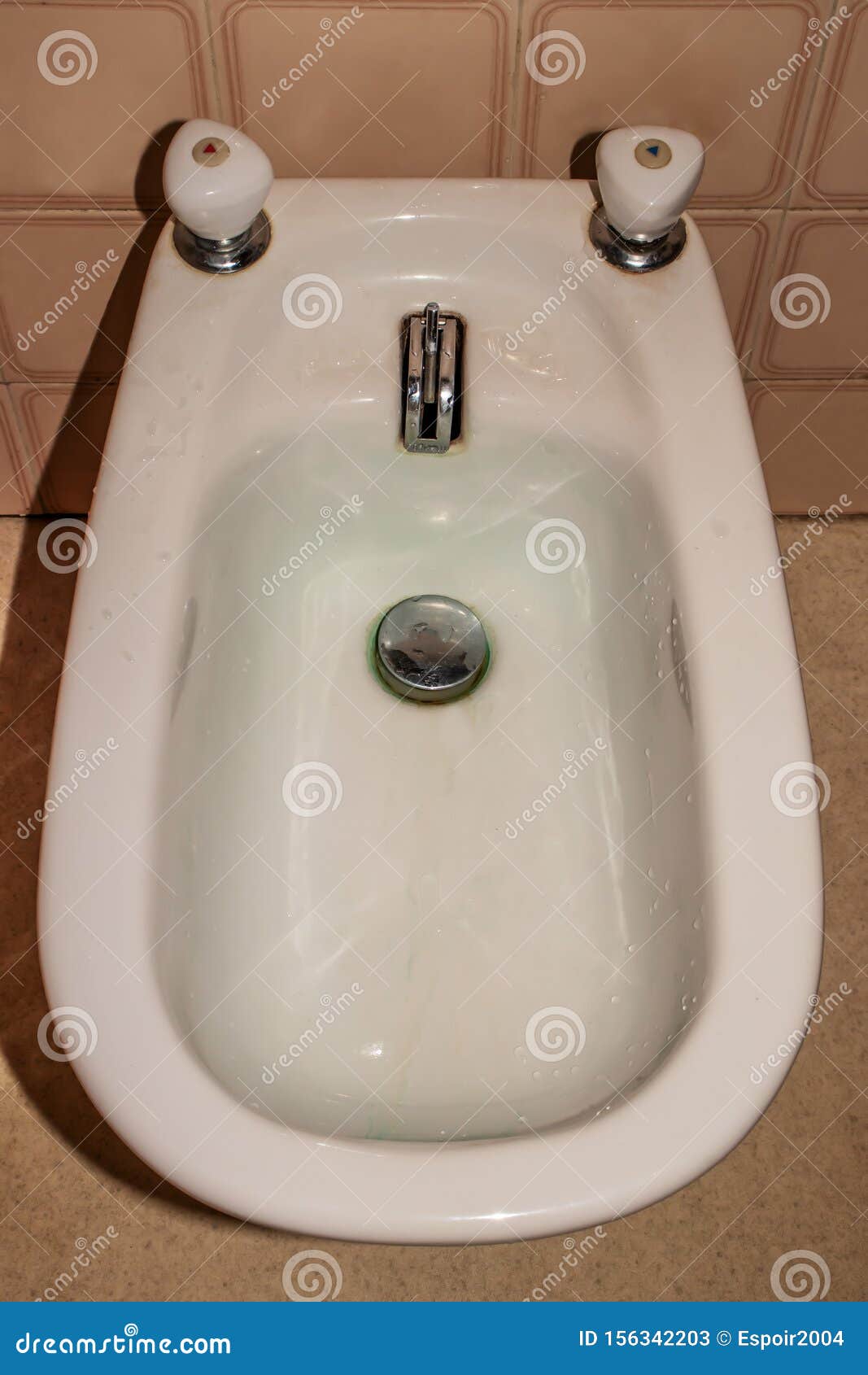 White Bidet in the Bathroom Stock Image - Image of bathroom, home ...