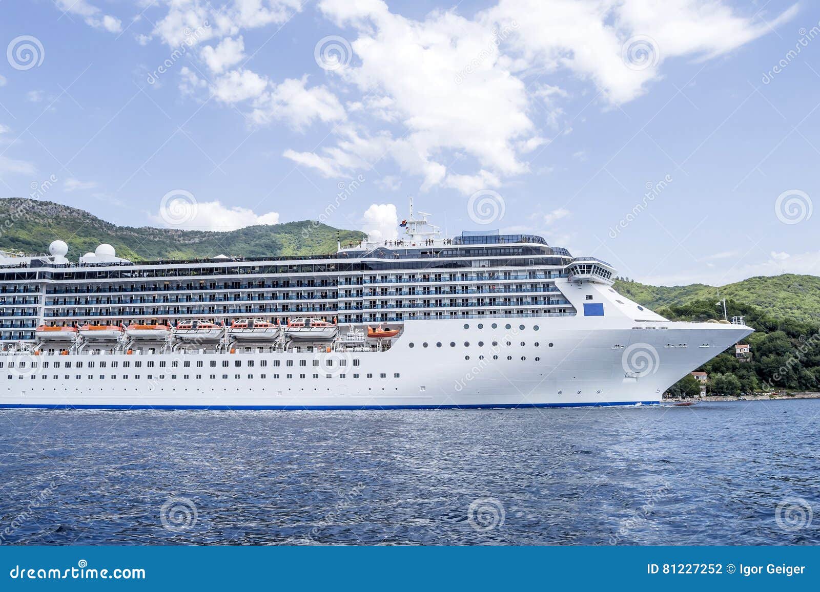 White big ocean liner stock photo. Image of temper, holiday - 81227252