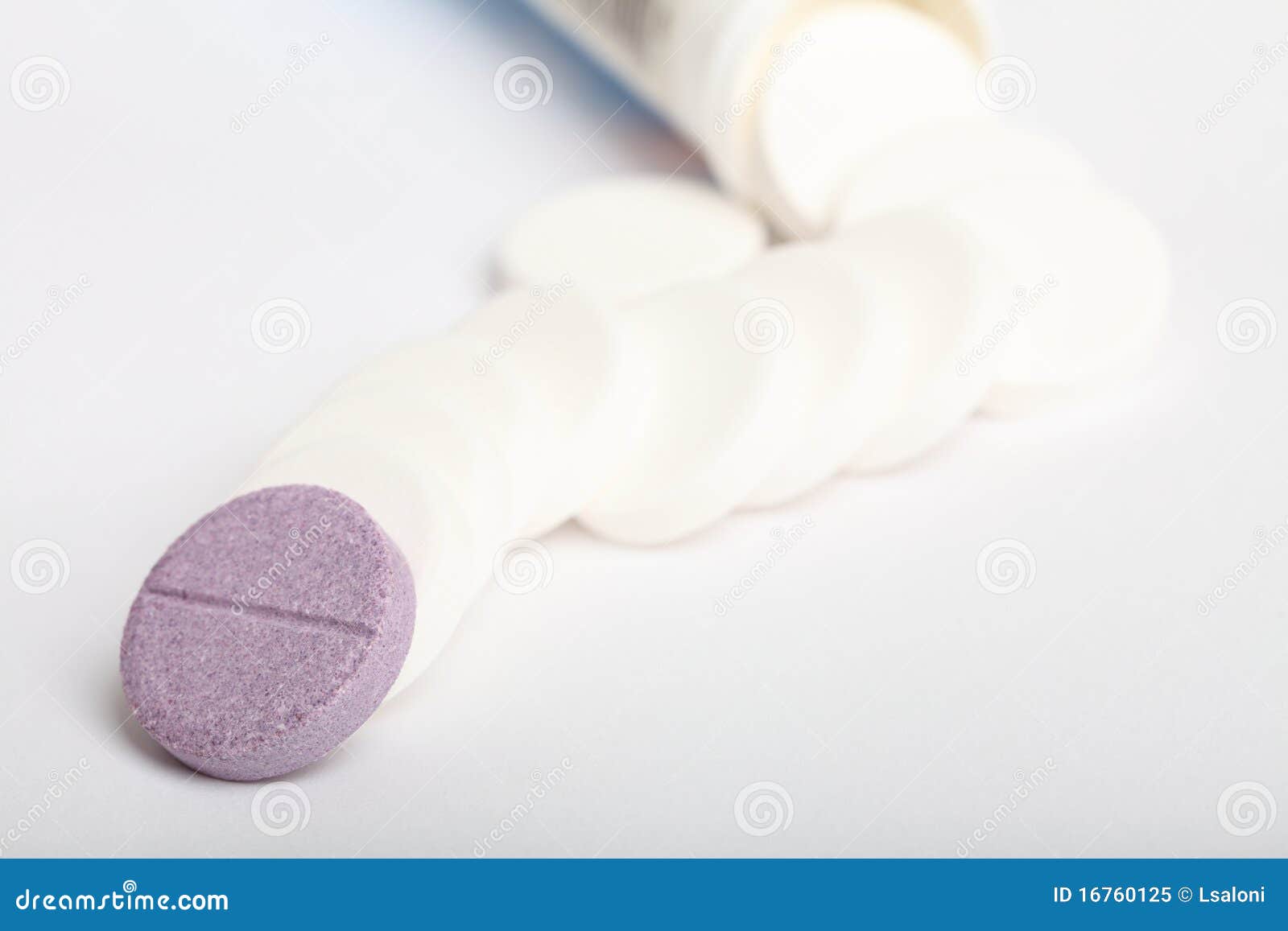 White big pills stock image. Image of purple, pharmacy - 16760125
