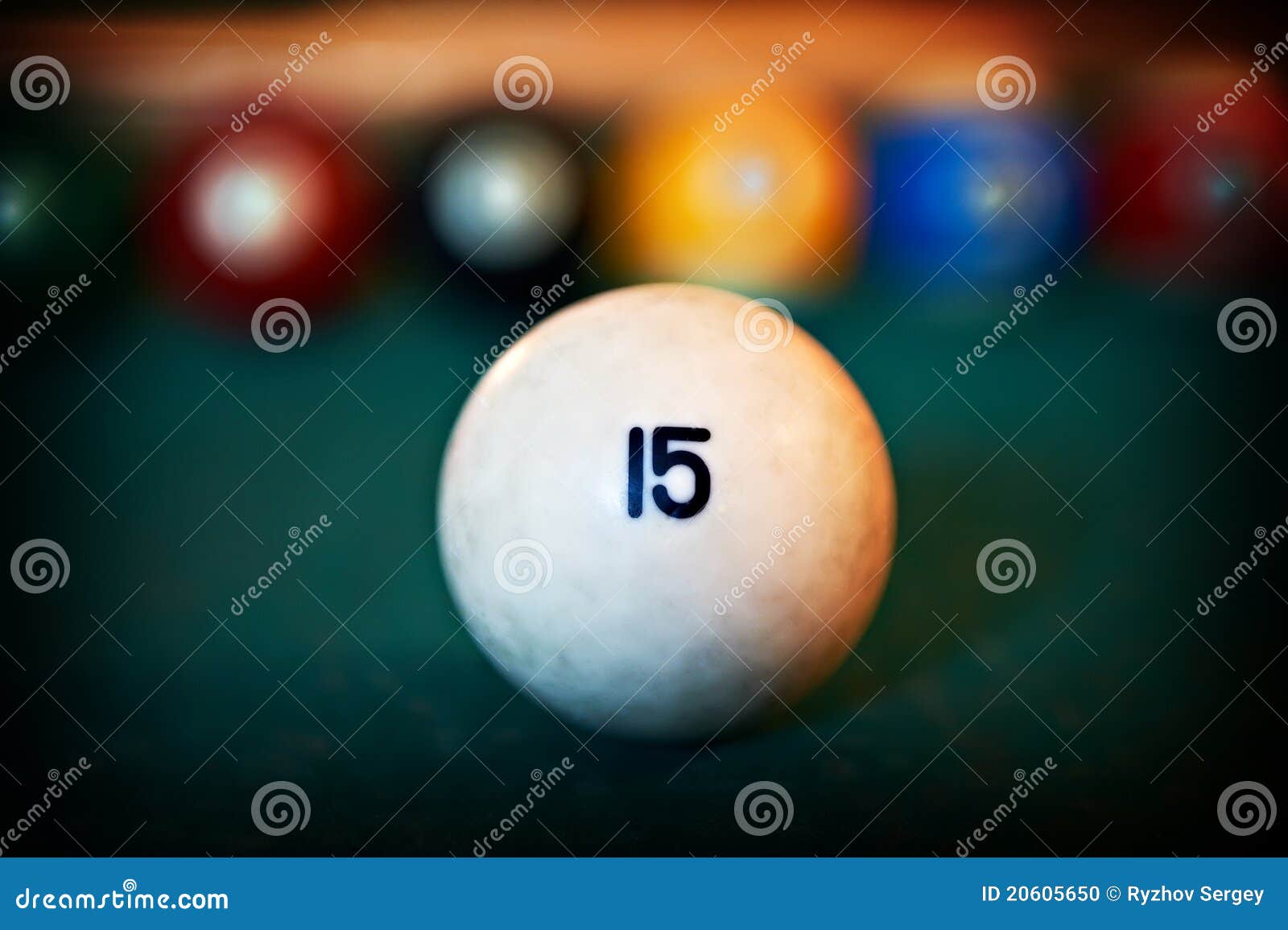 White billiards ball stock photo. Image of shoot, rendering - 20605650