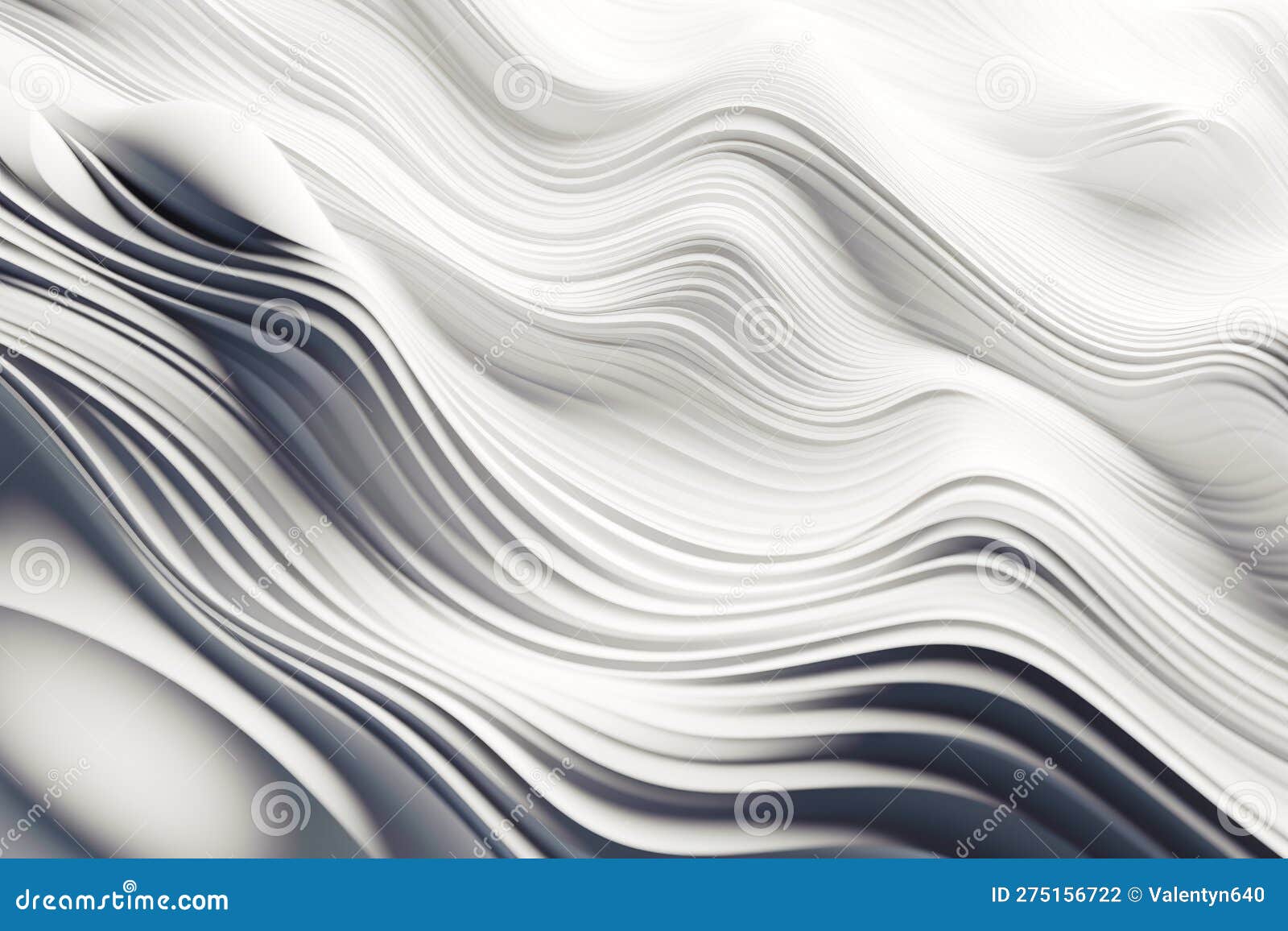 White and Black Abstract Background with Wavy Lines on the Side of it ...