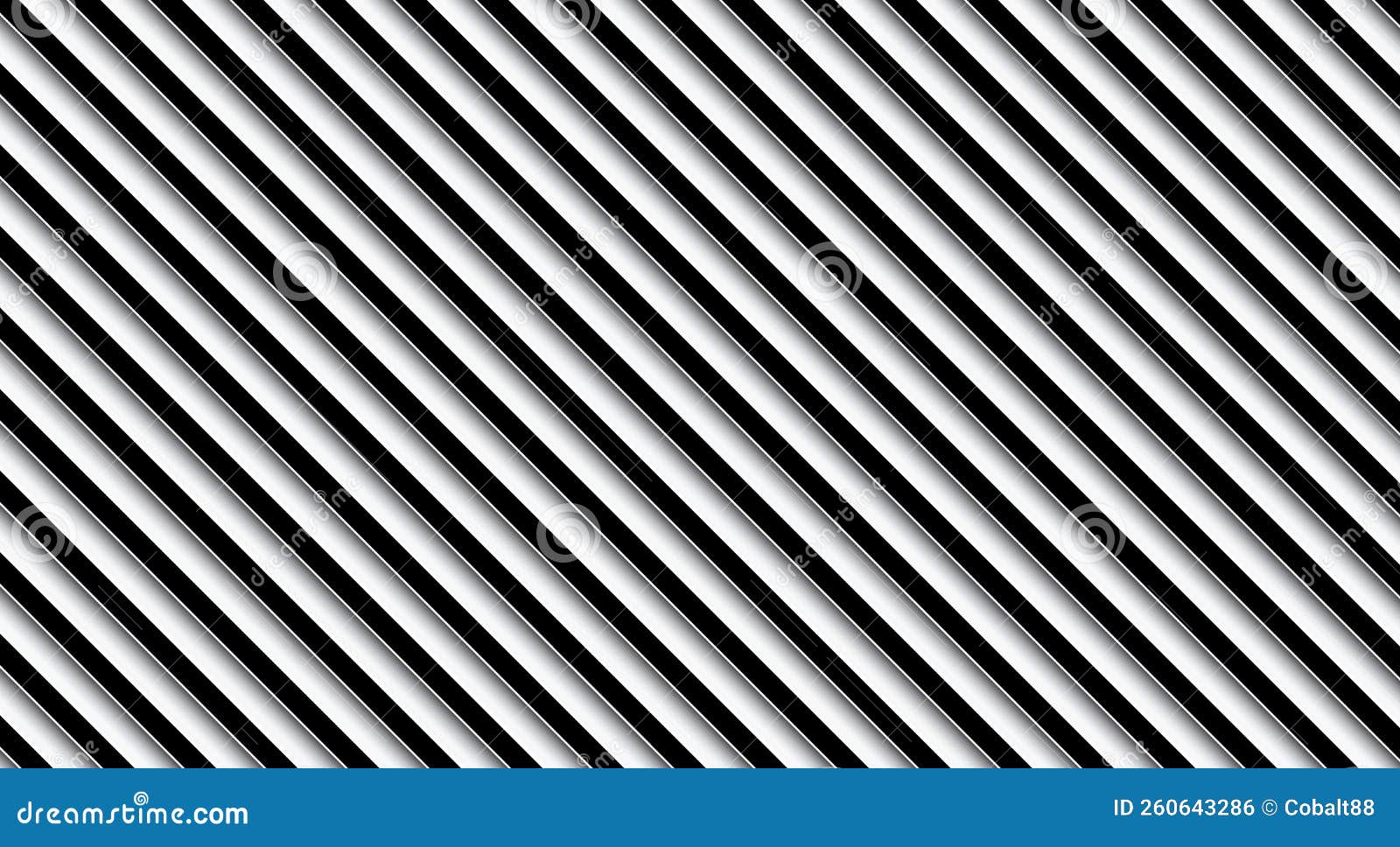 White Black Striped Pattern Background, 3D Lines Pattern Stock Vector ...