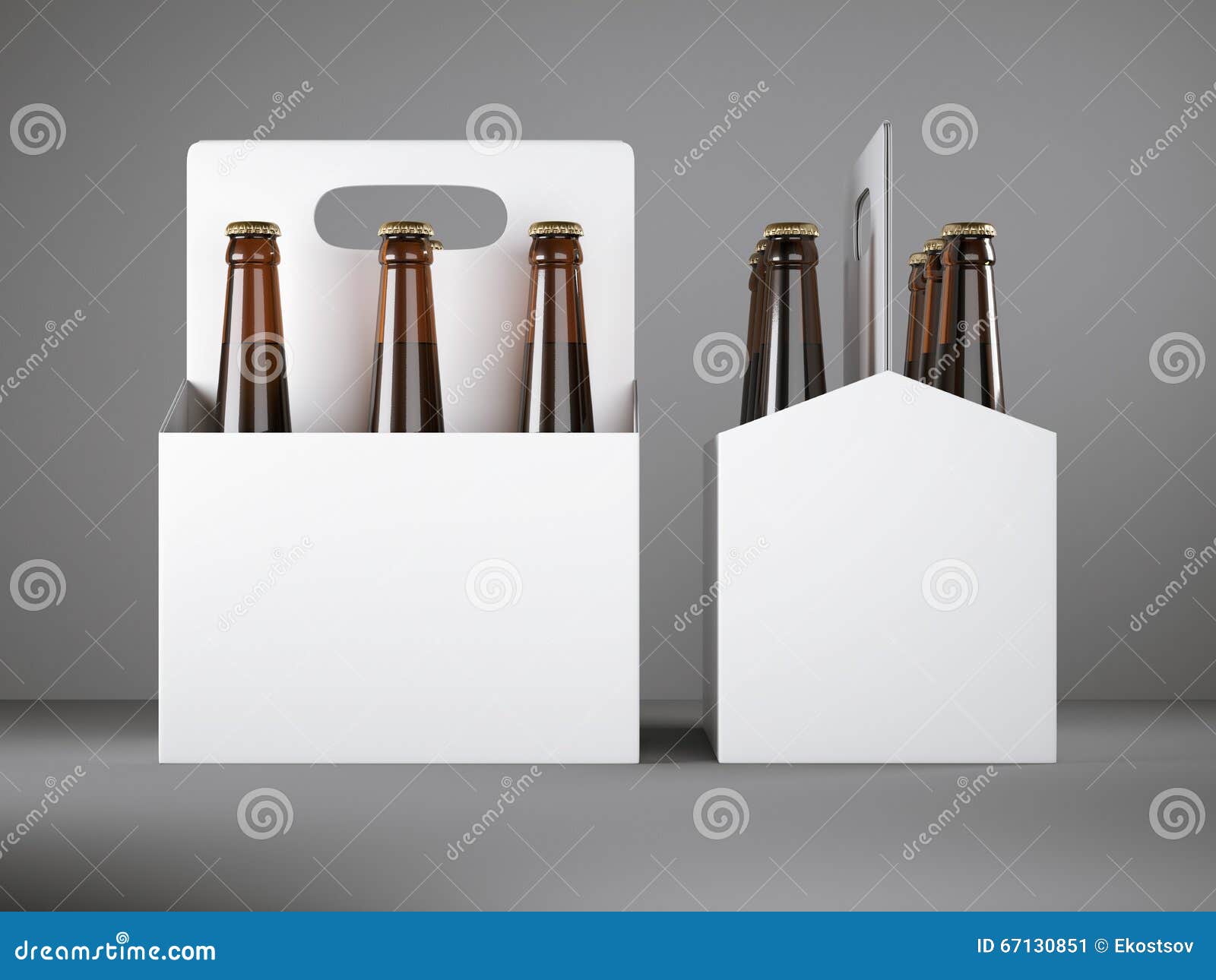 White blank beer packaging stock illustration. Illustration of drink ...
