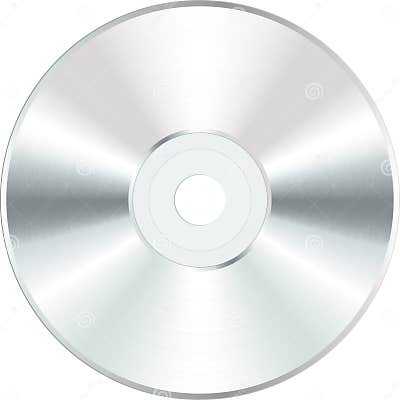 White blank CD stock vector. Illustration of data, save - 12758198