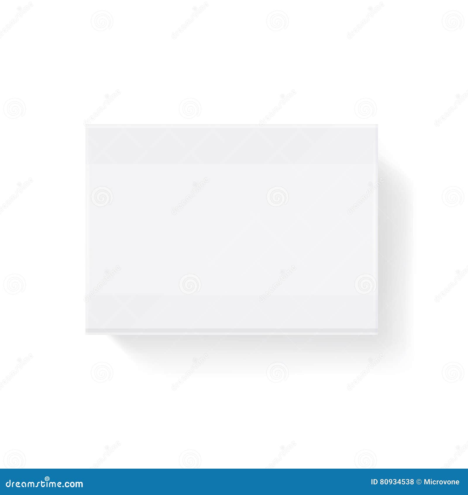 White Blank Closed Matchbook, Match Box Vector Illustration Stock ...