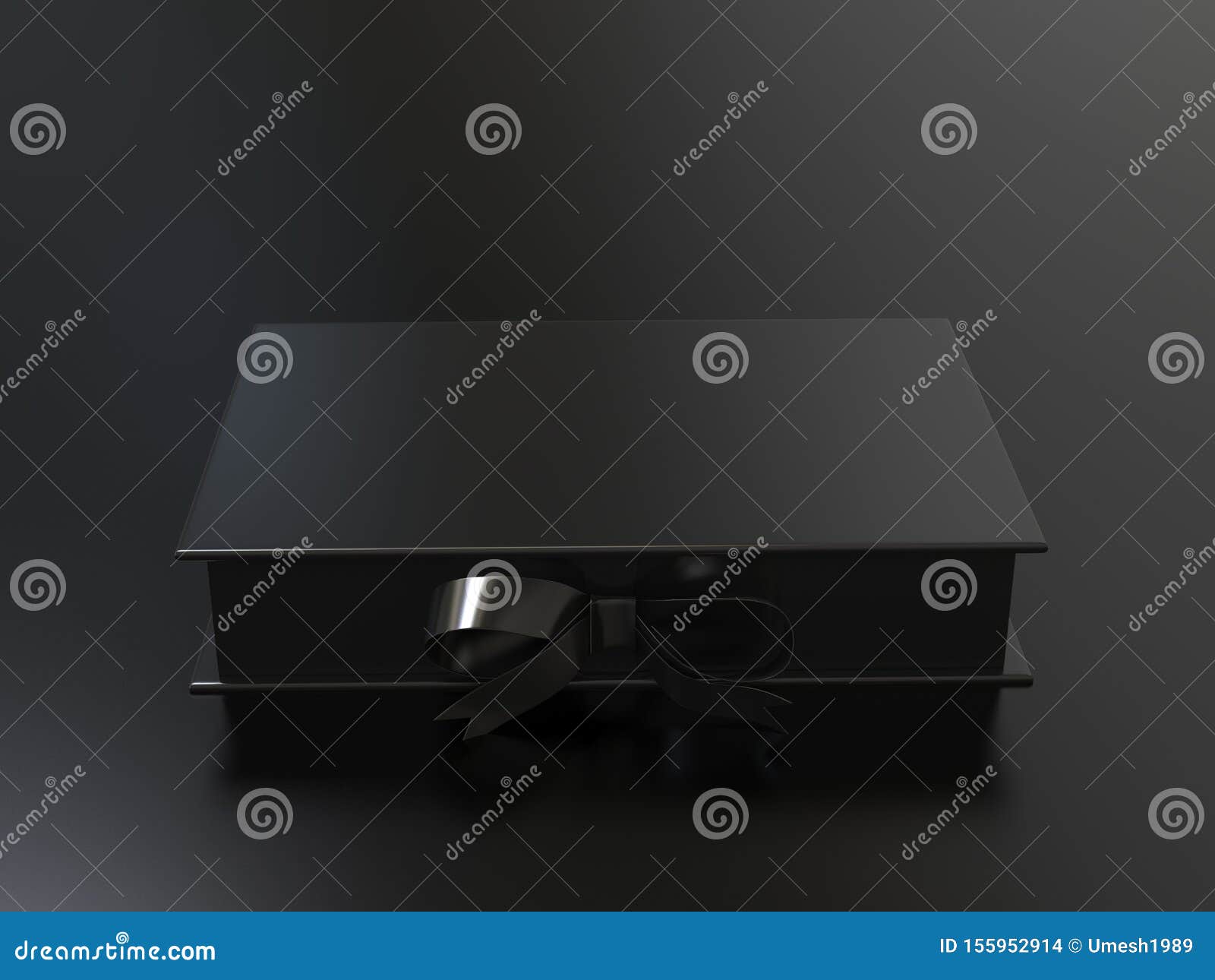 White Blank Hard Cardboard Rectangular Book Box Mock Up Template, 3d ...