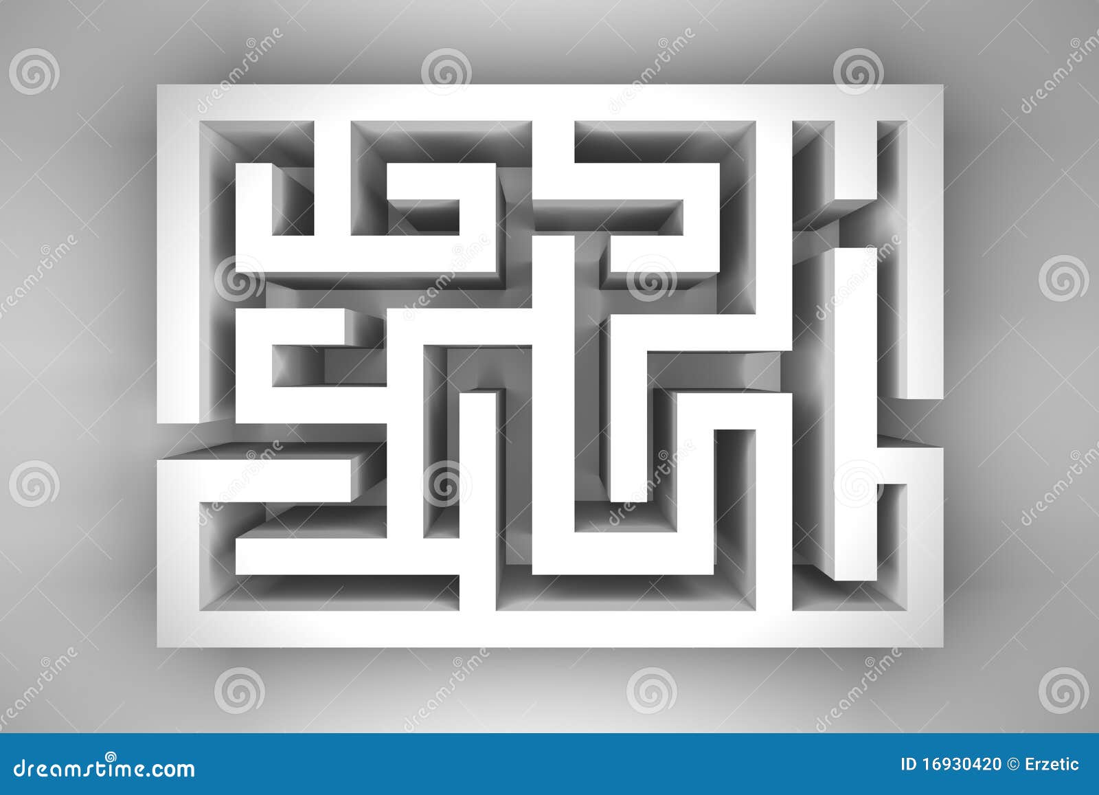 Blank Maze Royalty-Free Stock Photography | CartoonDealer.com #53878145