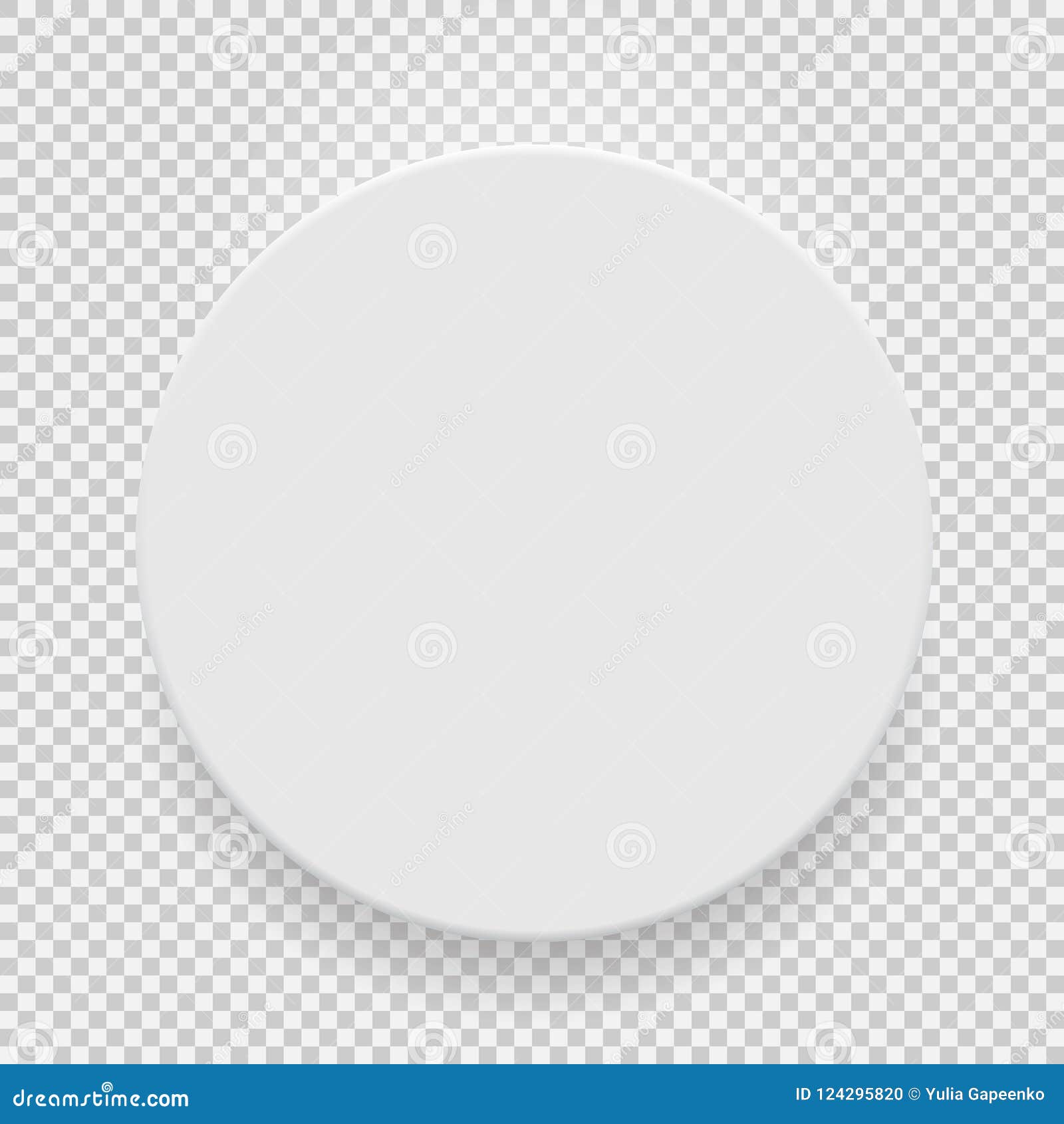 Blank 3d Model Empty Plastic Container Cartoon Vector | CartoonDealer ...