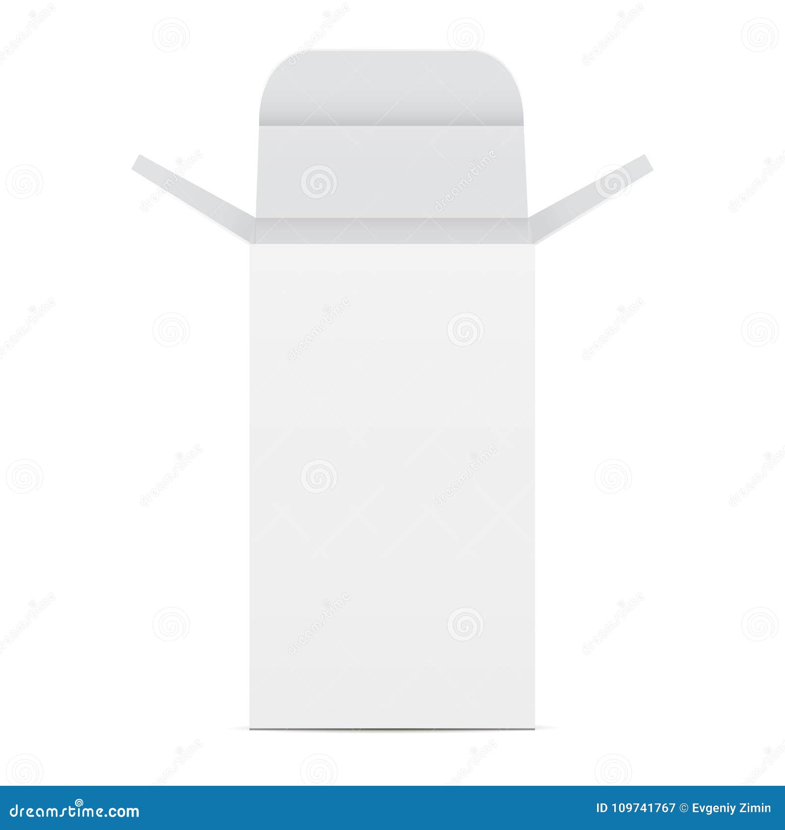 Opened package box stock vector. Illustration of opened - 109741767